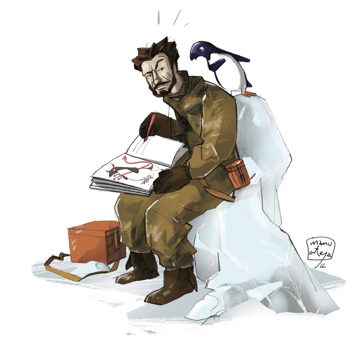 George Murray Levicken pinguino perbertitu eta krudelak - ZientziaEus