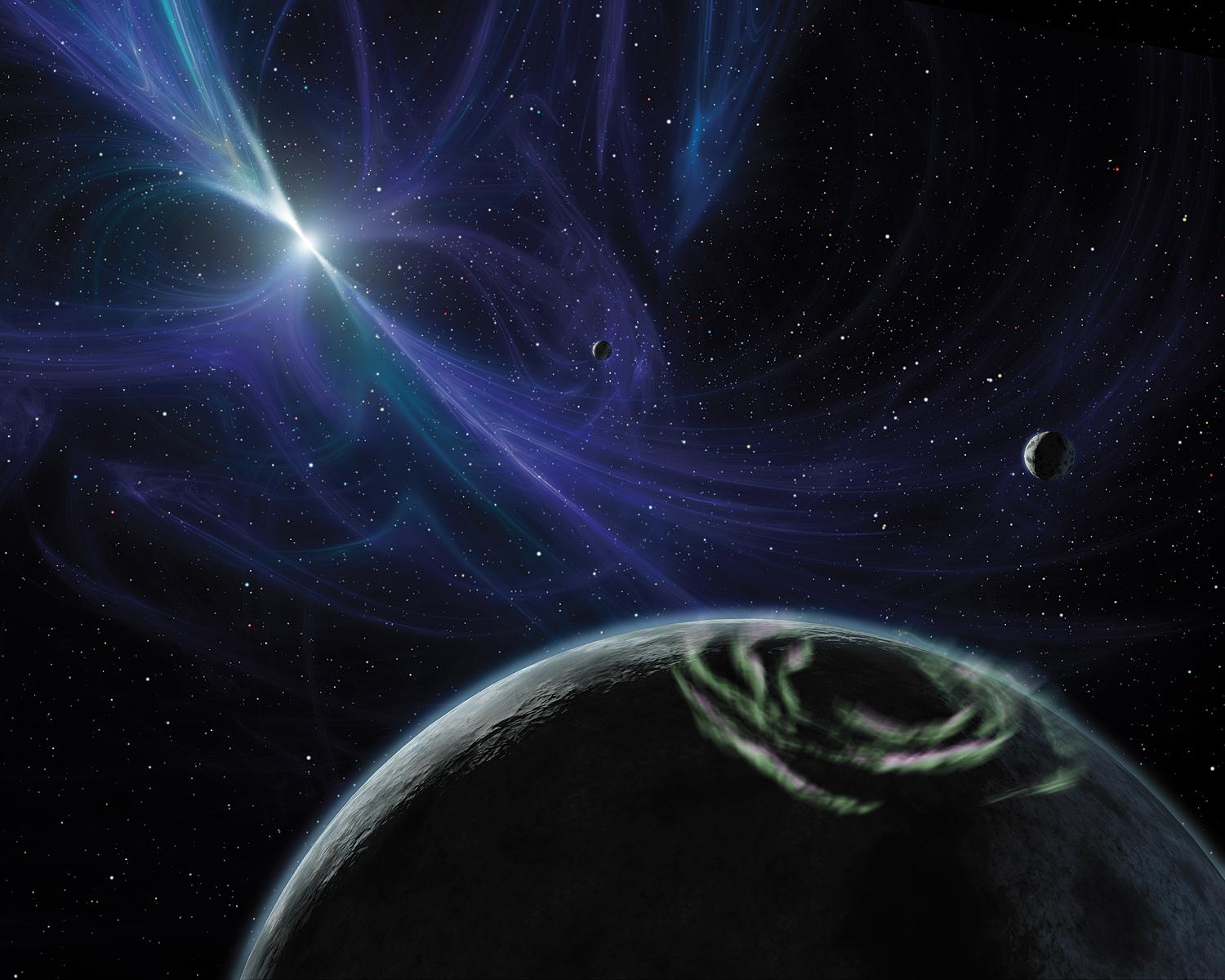 Pulsar bitarren balazta-mekanismo indartsua agerian - ZientziaEus